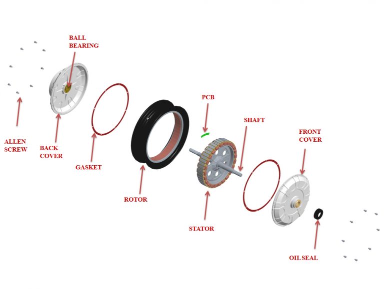 Hub Motor – Lucas TVS